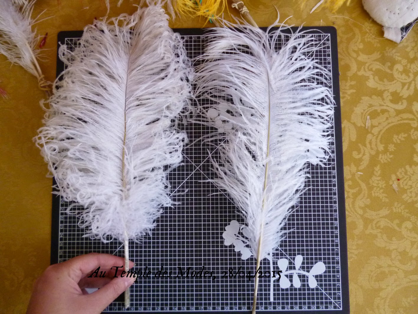 Au Temple des Modes: Comment faire un montage de plumes Au Temple des Modes: Comment faire un montage de plumes