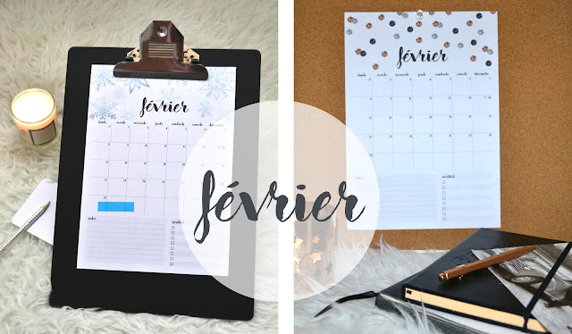 April Garden: Calendrier DIY février
