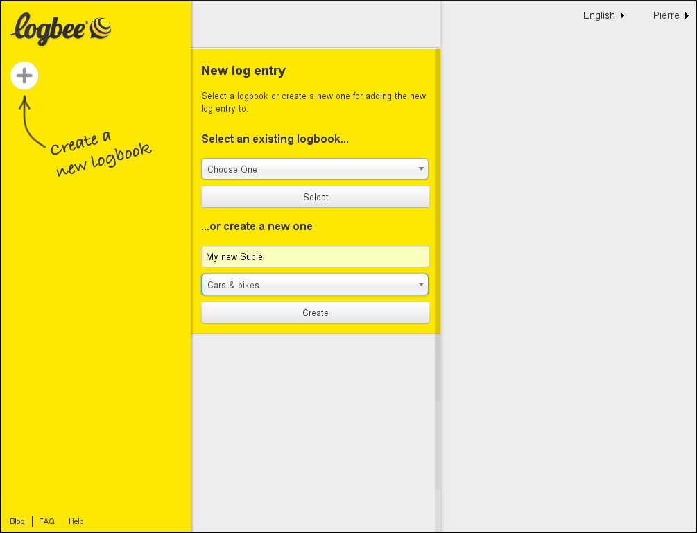 Logbee - Collect.Rate.Decide: My new Subie
