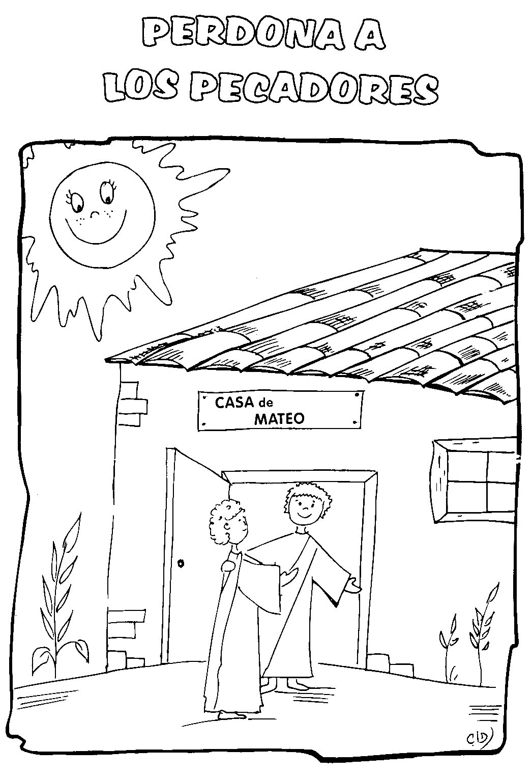 Dibujos Cristianos: Jesus expulsa a los vendedores del templo, Jesus en ...