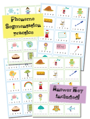 Phoneme Segmentation Activities Kindergarten - Kindergarten
