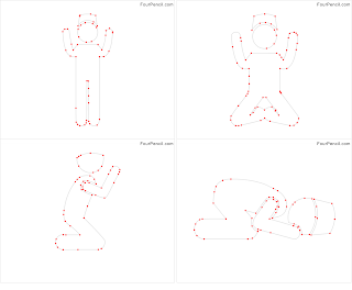 Dot to dot: Free printable Prayer dot to dot drawing worksheet/activity ...
