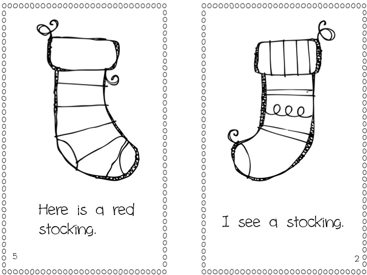 Holiday Emergent Readers - Apples & ABC's