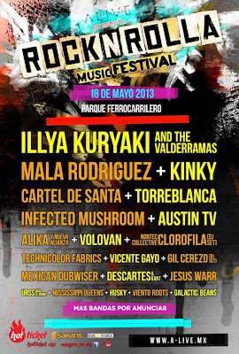 Movement World: ROCKNROLLA Music Festival, 18 de mayo en la ciudada de ...