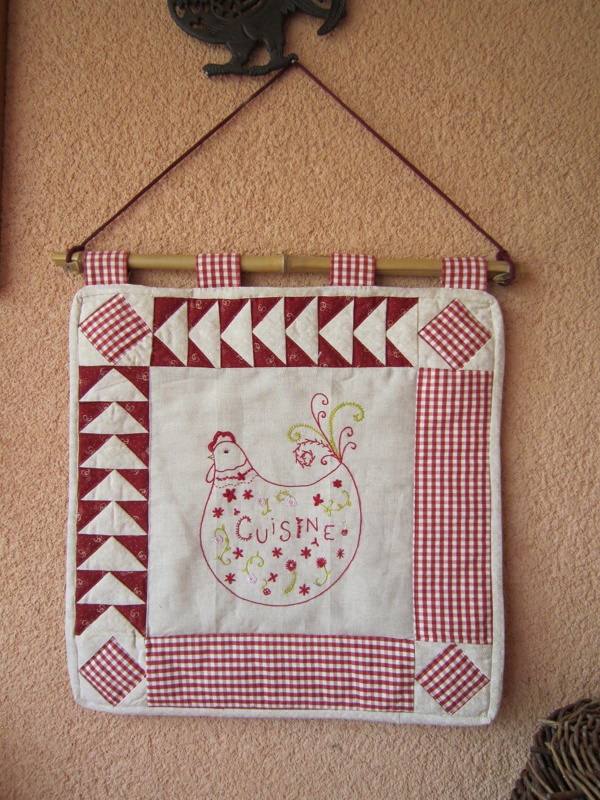 Le centre de mon patchwork étoilé... - Chez elkalin.com