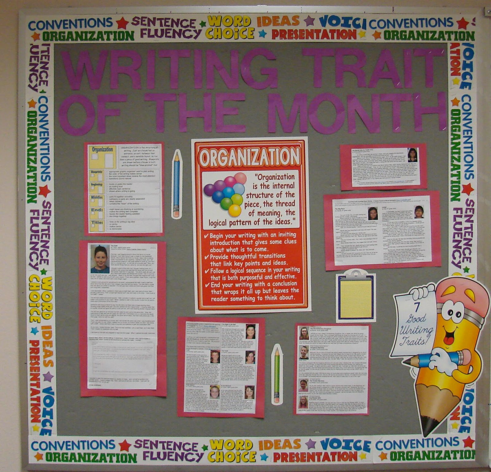 Teach Writing Right Writing Trait Of The Month Bulletin Board For teach-writing-right-writing-trait-of-the-month-bulletin-board-for