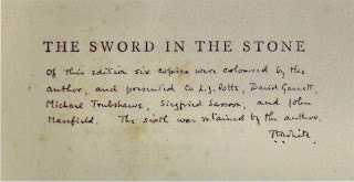 BOOKTRYST: A Magnificent, Singular Copy of The Sword in the Stone
