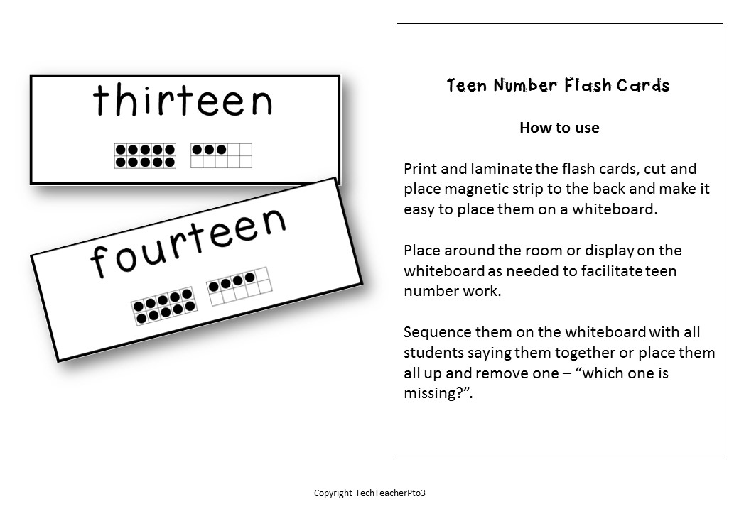 Fun Maths Activities: Teen Numbers | Foundation into First Fun Maths Activities: Teen Numbers | Foundation into First