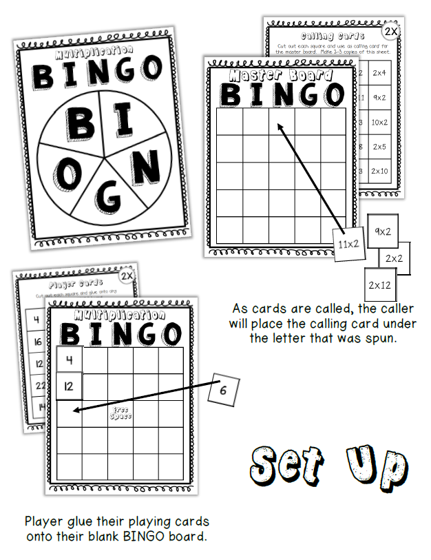 Simply Centers: Multiplication BINGO! {Includes FREEBIE}
