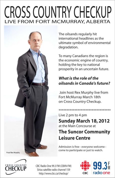 McMurray Musings: Fort McMurray Checkup - With Rex Murphy McMurray Musings: Fort McMurray Checkup - With Rex Murphy