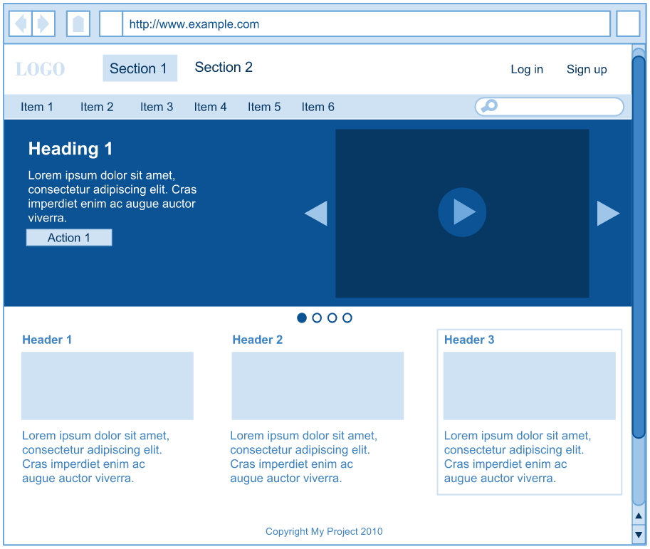 製作 Wireframe 設計圖的免費工具整理 - G. T. Wang