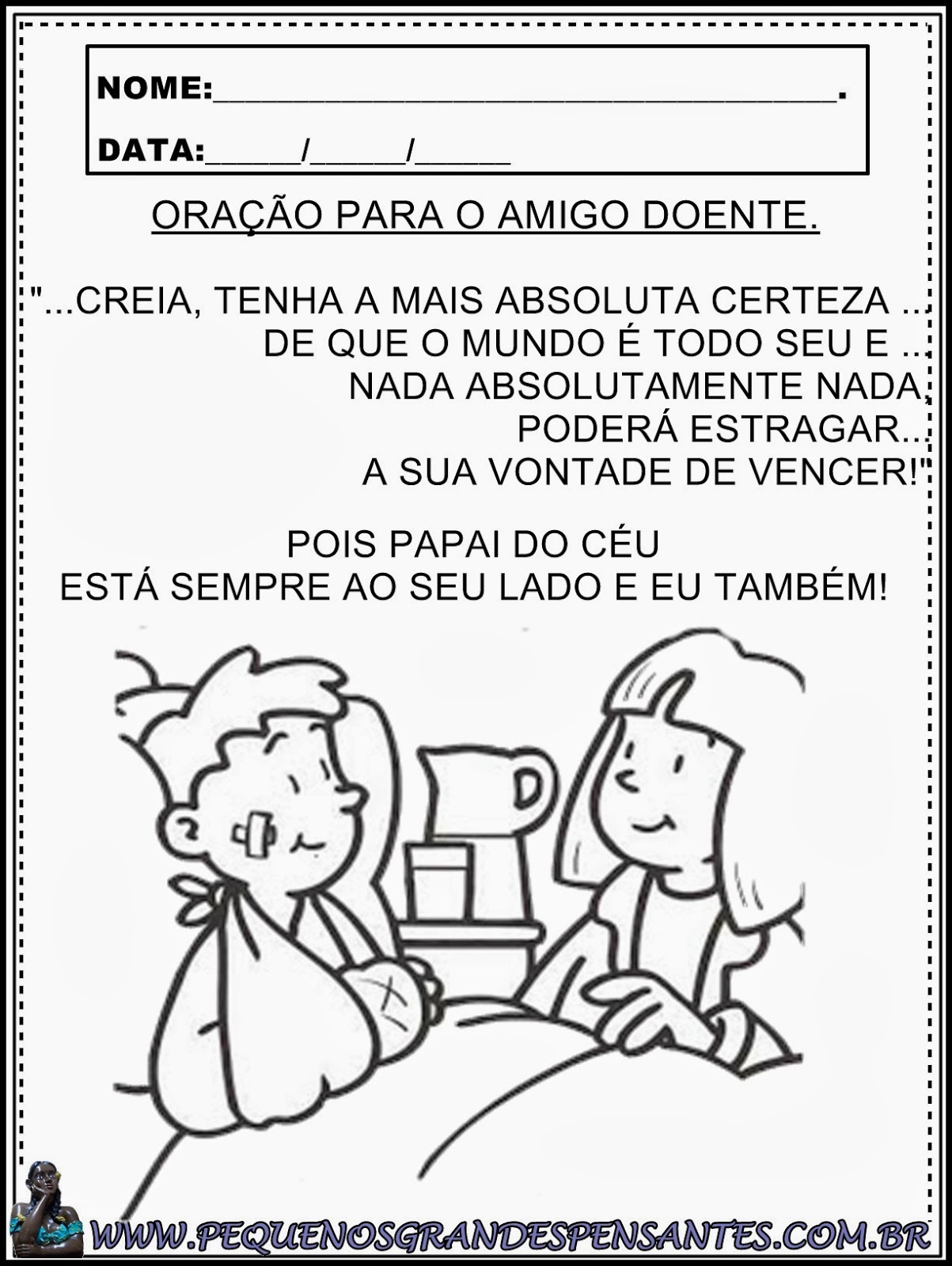 Pequenos Grandes Pensantes.: Atividades para o Dia Da Oração - Educação ... Pequenos Grandes Pensantes.: Atividades para o Dia Da Oração - Educação ...
