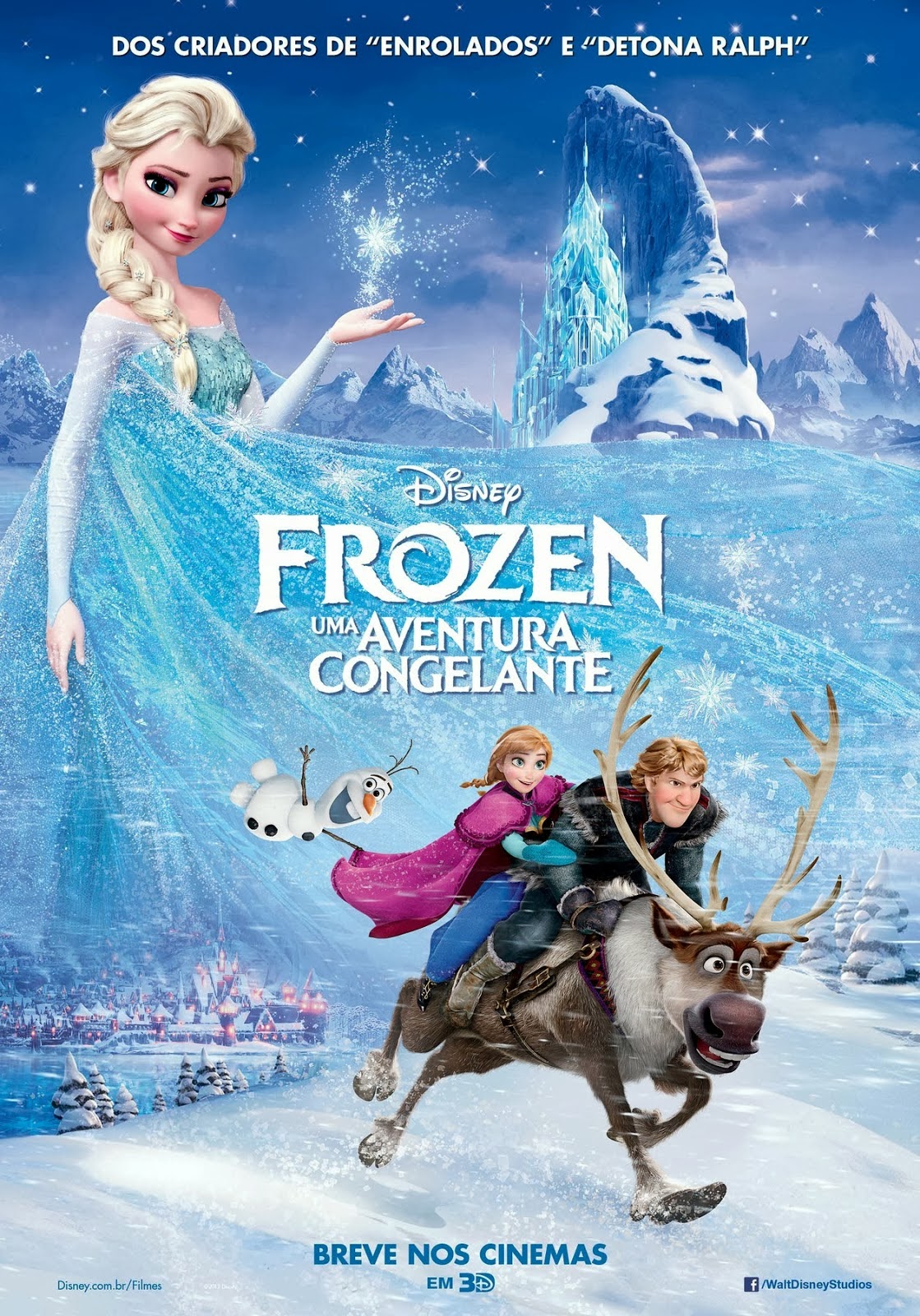 Anti-Dicas de Cinema: o blog cinematográfico de André kleinert: Frozen - Uma aventura congelante ...
