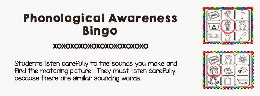 Phonological Awareness FREEBIE - Learning With Mrs. Parker