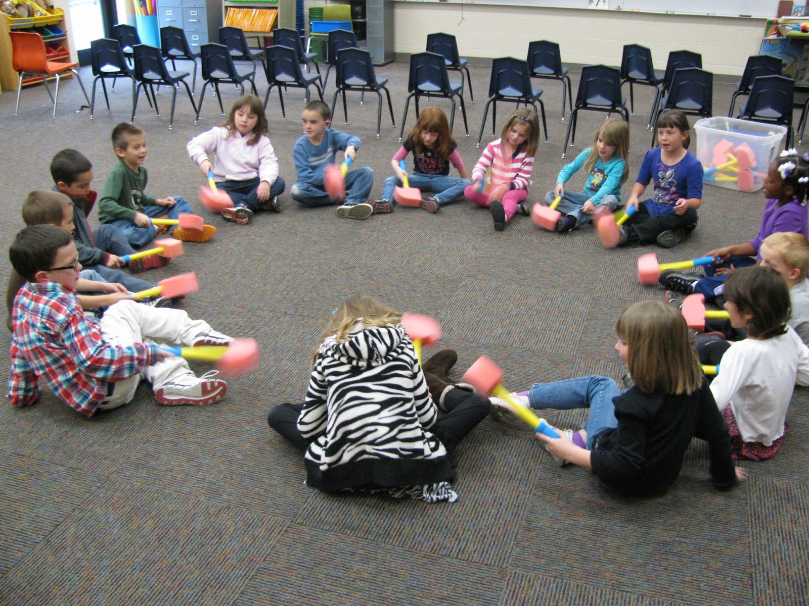 Kodaly Inspired Classroom: Preparing Steady Beat: Johnny Works With One ...