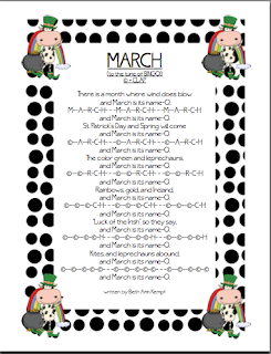 March Song Freebie and Pinterest Ideas - Taming My Flock of Firsties
