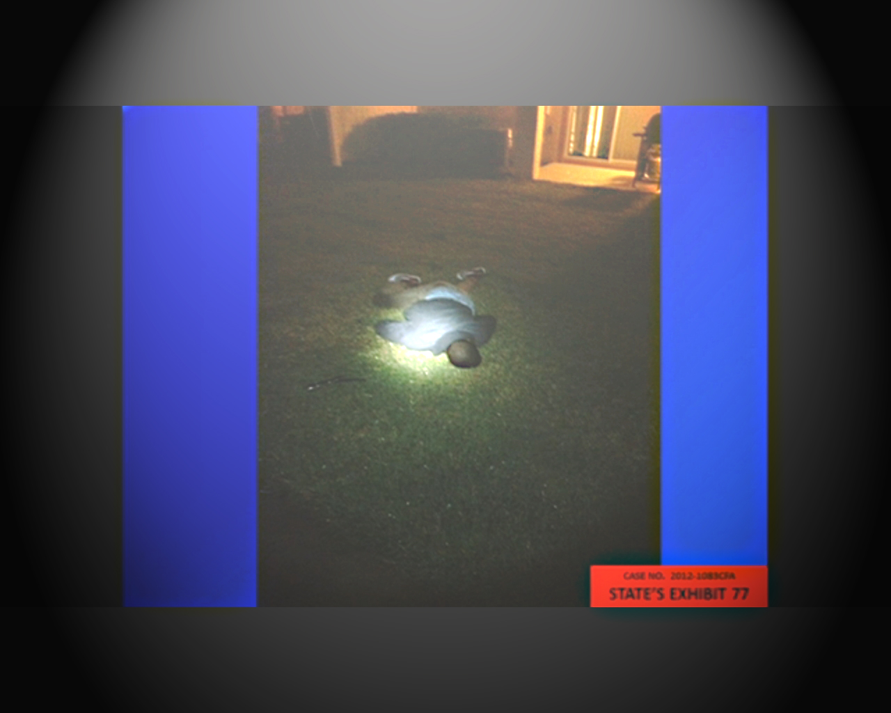 George Zimmerman -vs- Trayvon Martin: TRAYVON'S BODY -- (ENHANCED IMAGE)