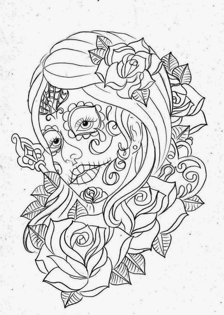 Tattoos Book 2510 FREE Printable Tattoo Stencils Day Of The Dead tattoos-book-2510-free-printable-tattoo-stencils-day-of-the-dead
