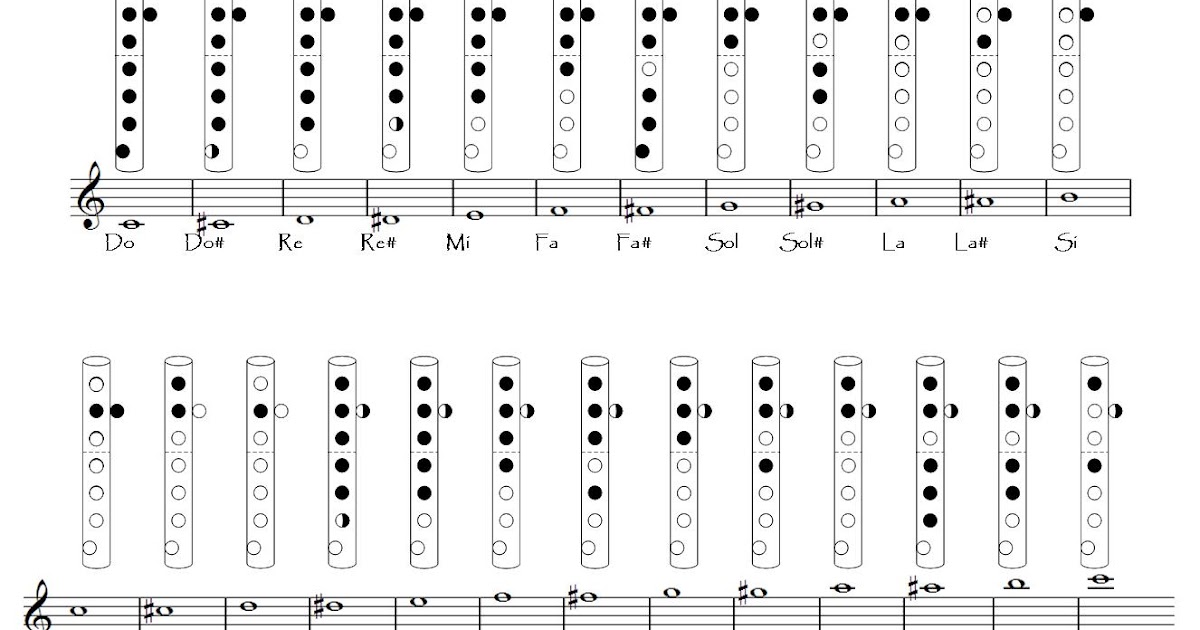 CLASE DE MÚSICA PROFESOR FELIPE LOBOS ROA : Notas en la flauta dulce soprano