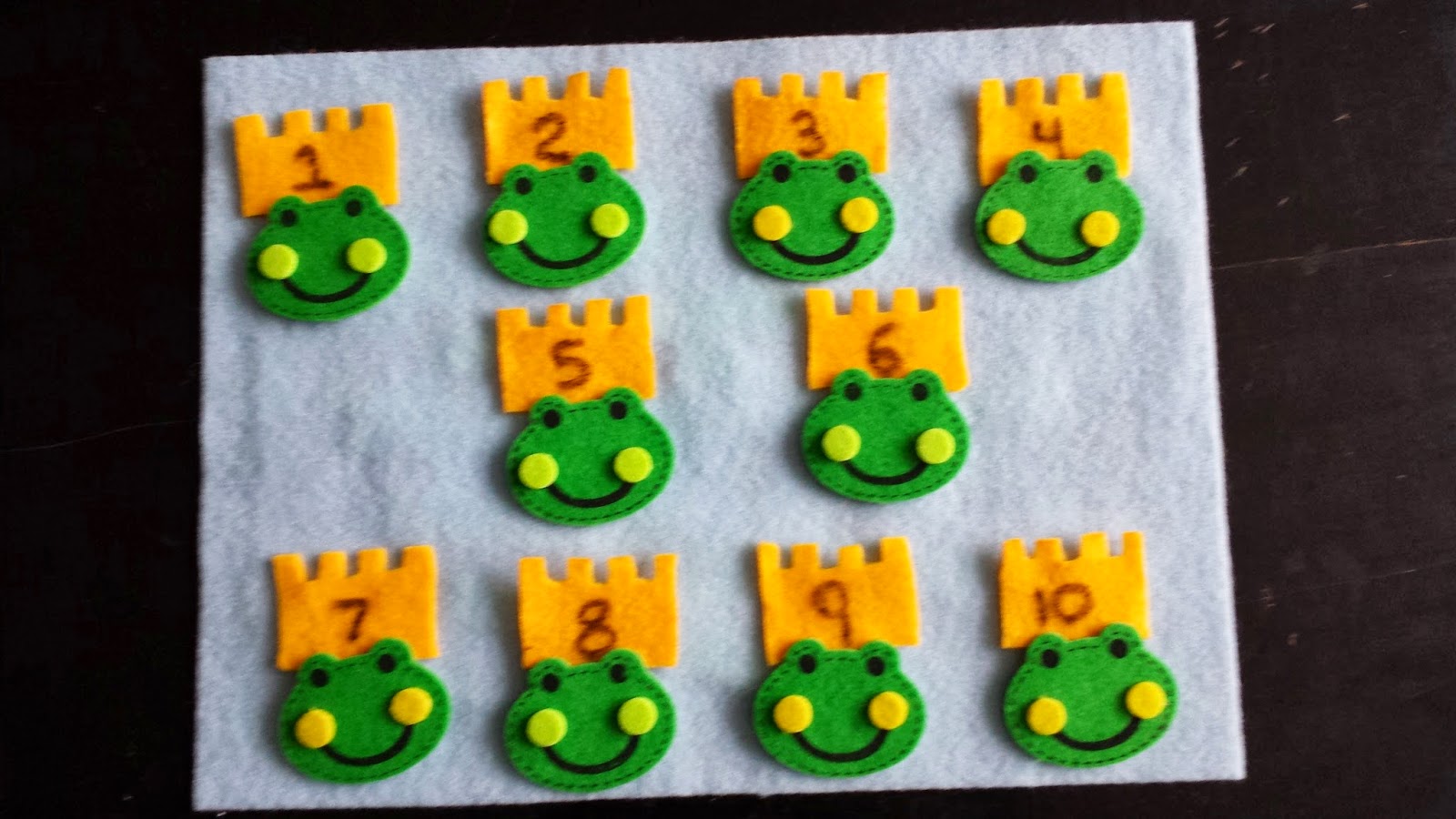 There and Back Again: The West's Tale: Frog Prince Counting Quiet Page