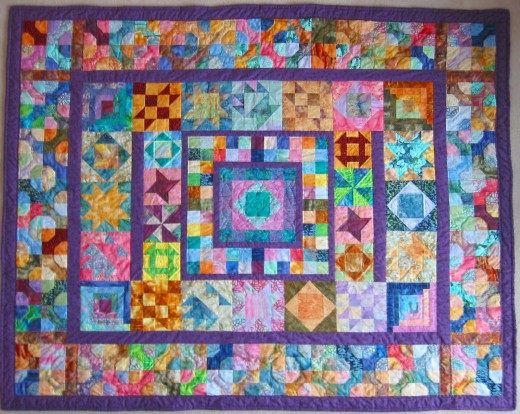 Patchwork quilt - Imagui