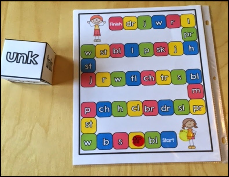 RTI: ink, ank, unk, onk Phonics Activities | Sarah's First Grade ...