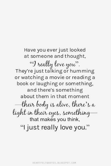 I really love you | Heartfelt Love And Life Quotes