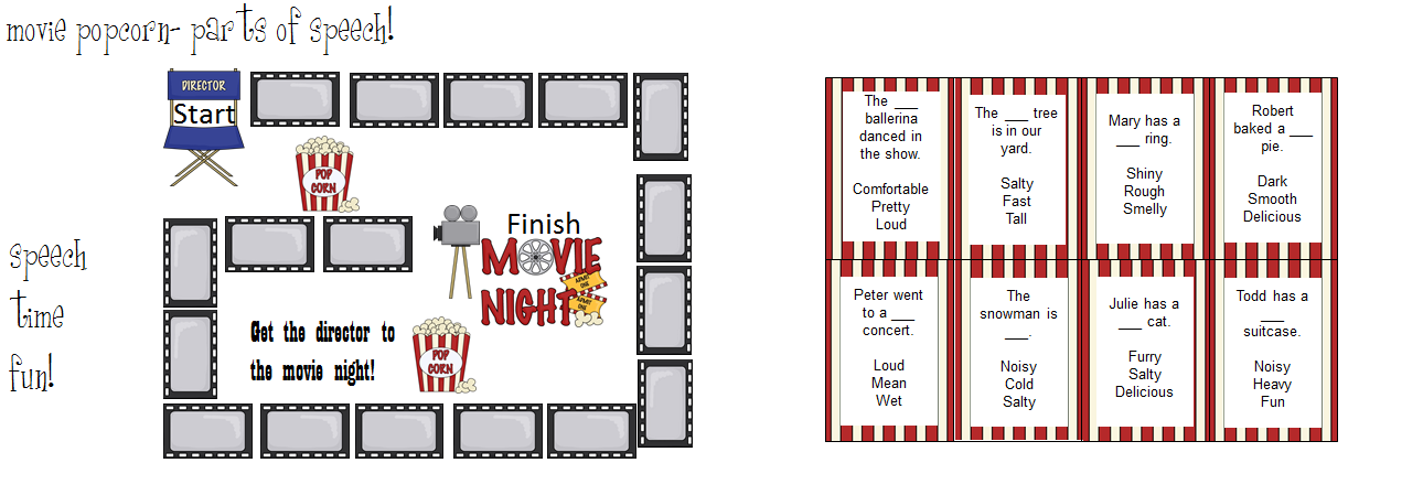 Movie Skill Set Bundle!! - Speech Time Fun: Speech and Language Activities