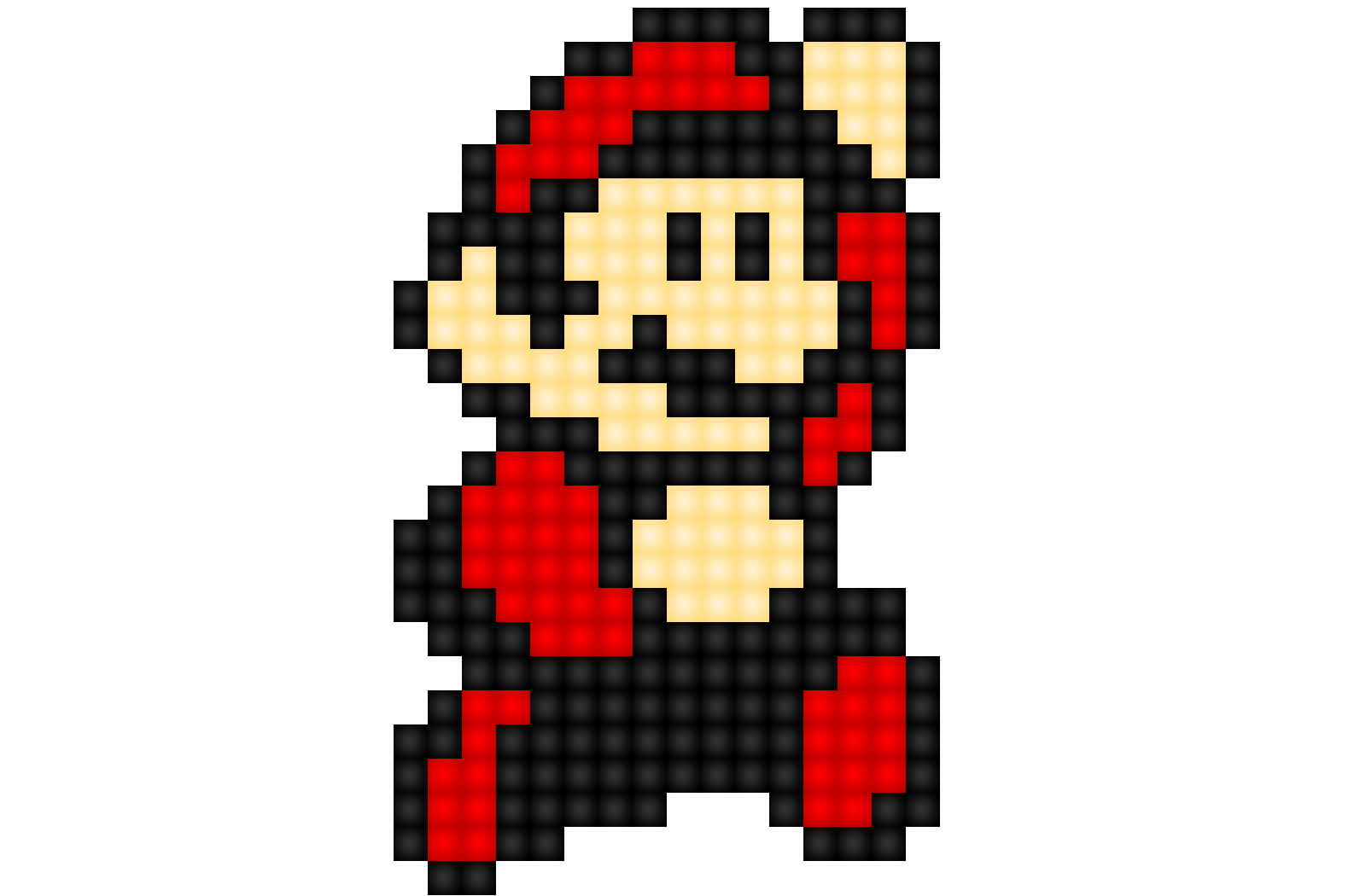 Dibujos pixelados de Mario Bros - Imagui