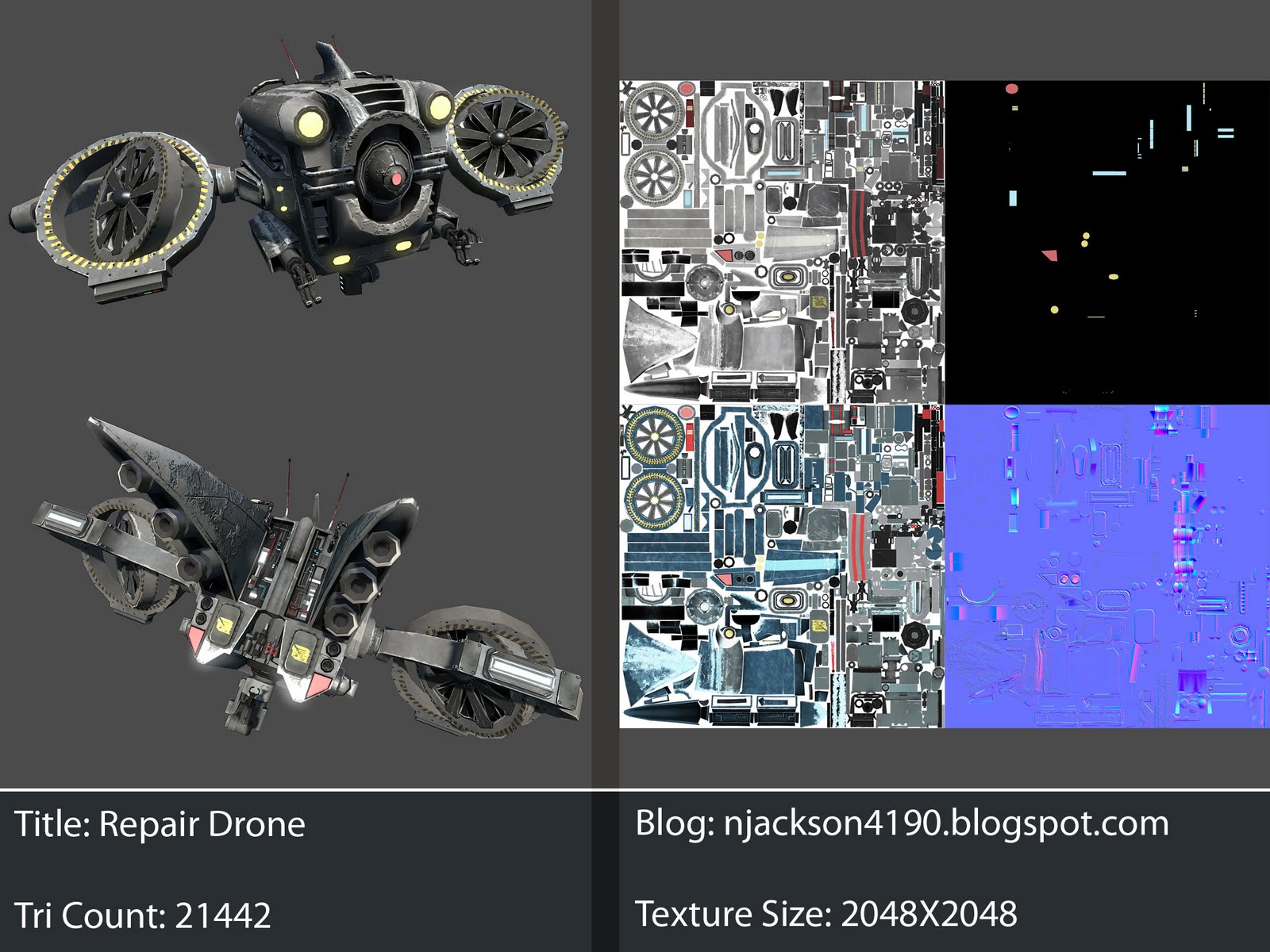 Flying Drones — polycount