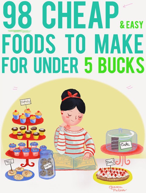 98 Cheap And Easy Foods To Make For Under 5 Bucks DIY Craft Projects 98-cheap-and-easy-foods-to-make-for-under-5-bucks-diy-craft-projects