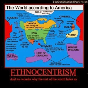 American Ethnocentrism Map