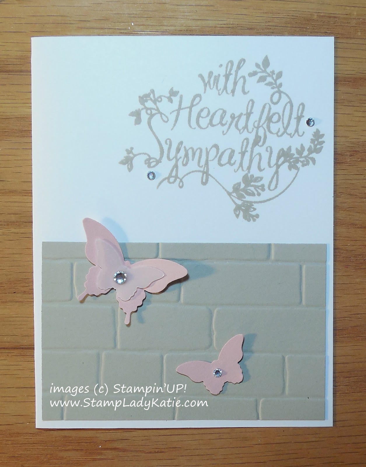 StampLadyKatie.com: Heartfelt Sympathy card StampLadyKatie.com: Heartfelt Sympathy card