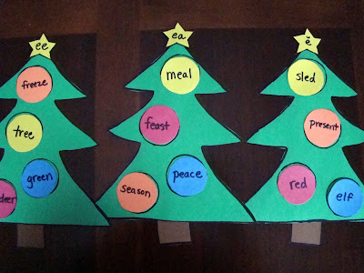 Christmas Word Sort Tutorial ~ Reading Confetti