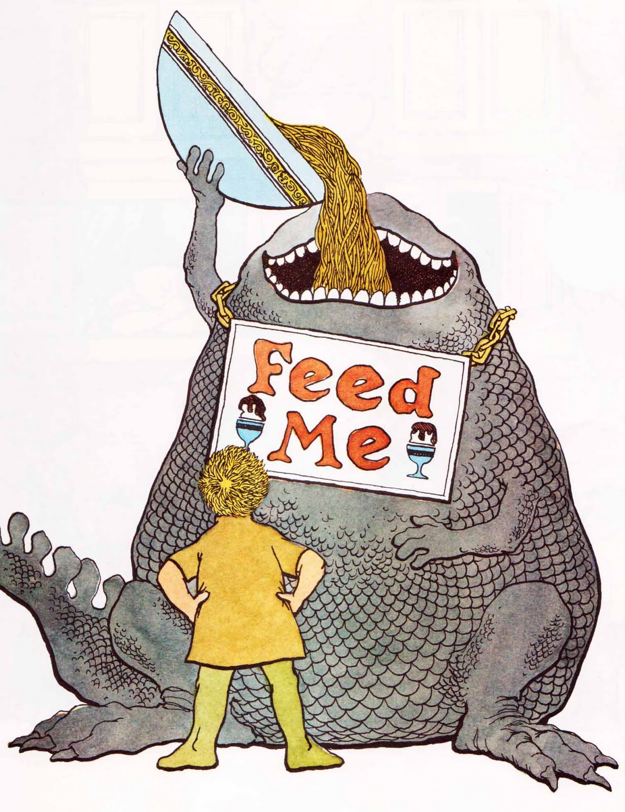 Vintage Kids' Books My Kid Loves: The Hungry Thing