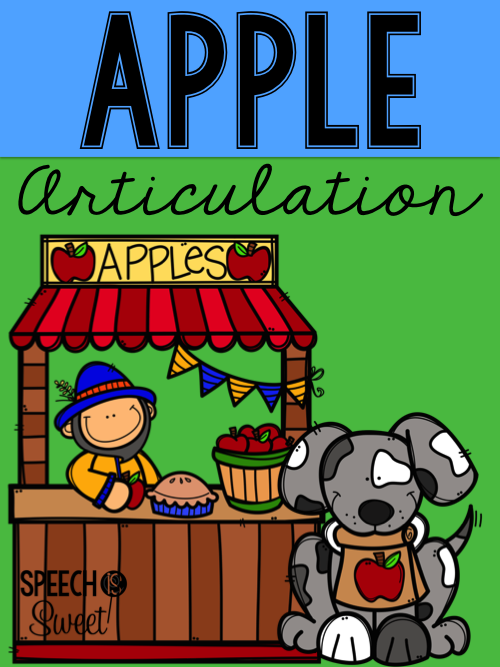 Apple Articulation Giveaway! - Speech is Sweet