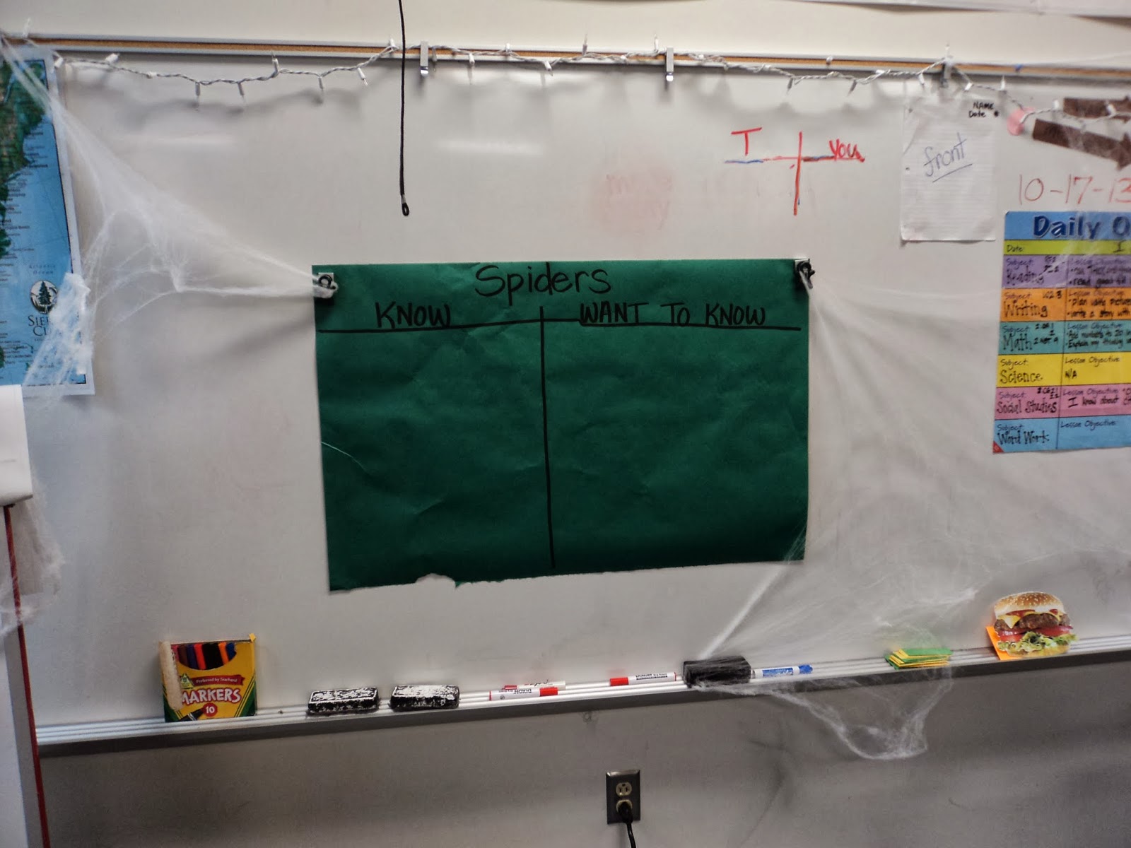 Ms. Chesser's 2nd Grade Class: Pumpkins & Spiders