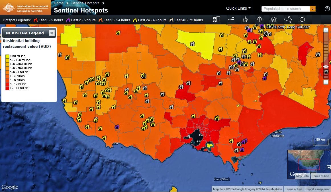 #All-things-spatial: Geoscience Australia upgrades Sentinel Hotspots