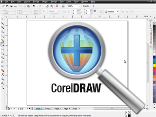 Tool zoom pada corelDRAW - i-Graphic Design
