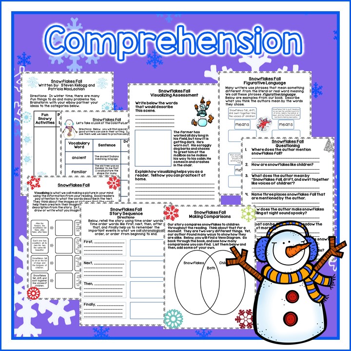 Snowflakes Fall: The Perfect Book For Imagery