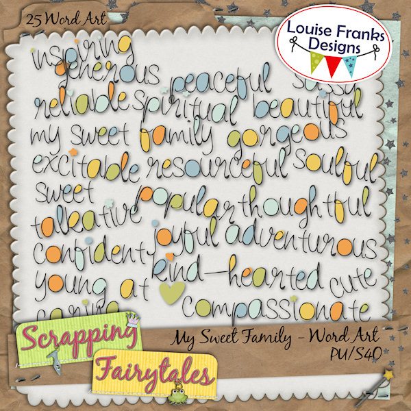 Katie's Nesting Spot: Giveaway: My Sweet Family Digital Kit Release