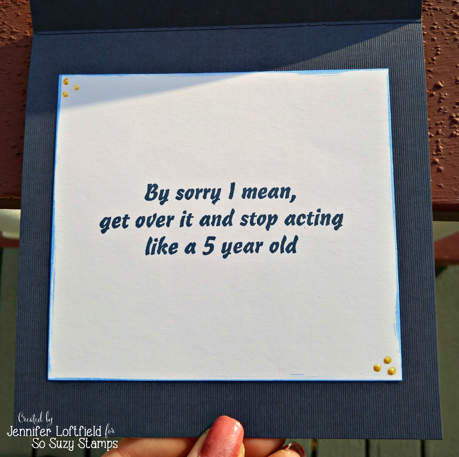 Caffeinated Papercuts: Saying Sorry with Stencils