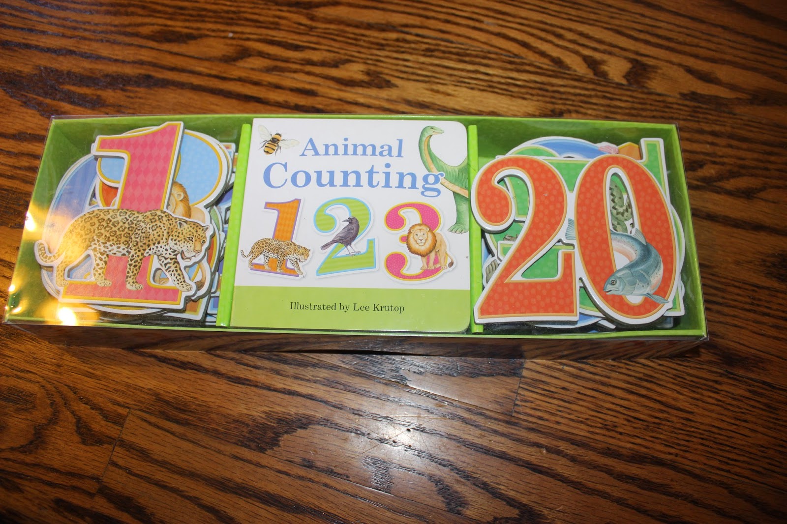 Trying To Go Green: Animal Counting Book & Learning Play Set
