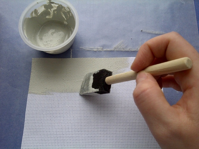 Weelittlestitches Tutorial How To Paint Aida Cloth weelittlestitches-tutorial-how-to-paint-aida-cloth