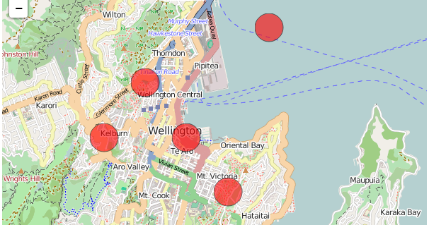 D3.js Tips and Tricks: Leaflet map with d3.js elements that are overlaid on a map