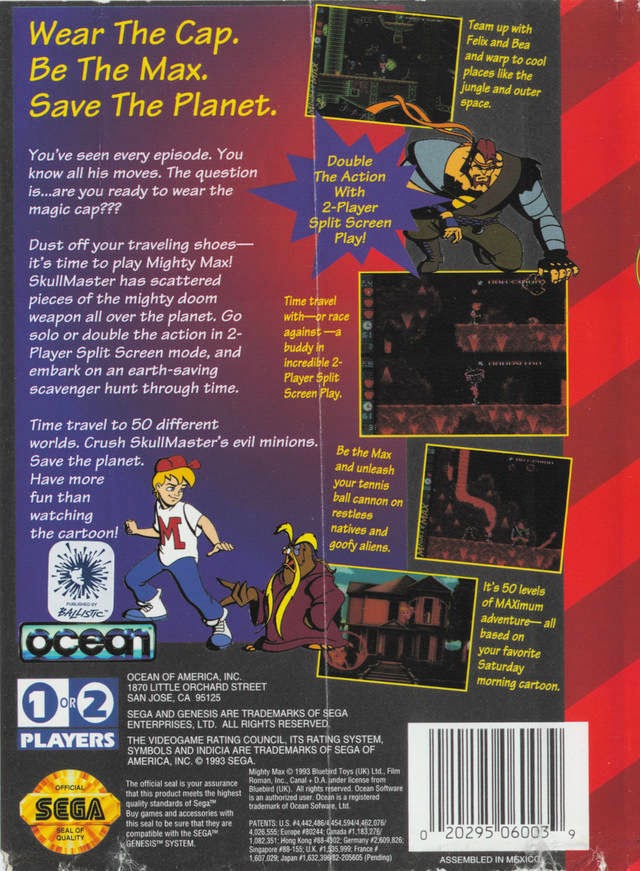 Mighty Max Tim Curry