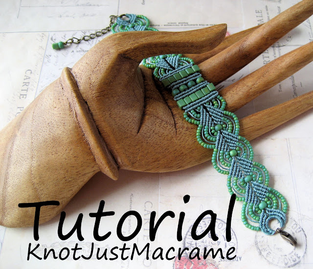 Knot Just Macrame by Sherri Stokey: Micro Macrame Bracelet Tutorials Available