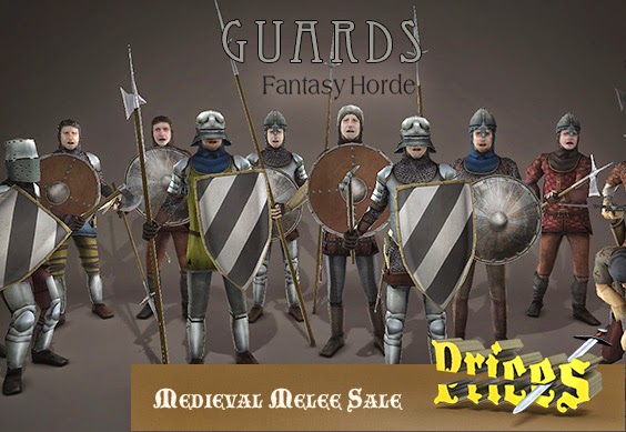Polygonmaker: Fantasy Horde - Guards - Medieval Sale - Price Cut!