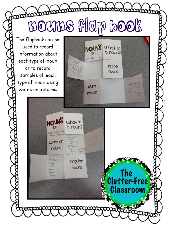 How I Made Nouns Fun... | Clutter-Free Classroom