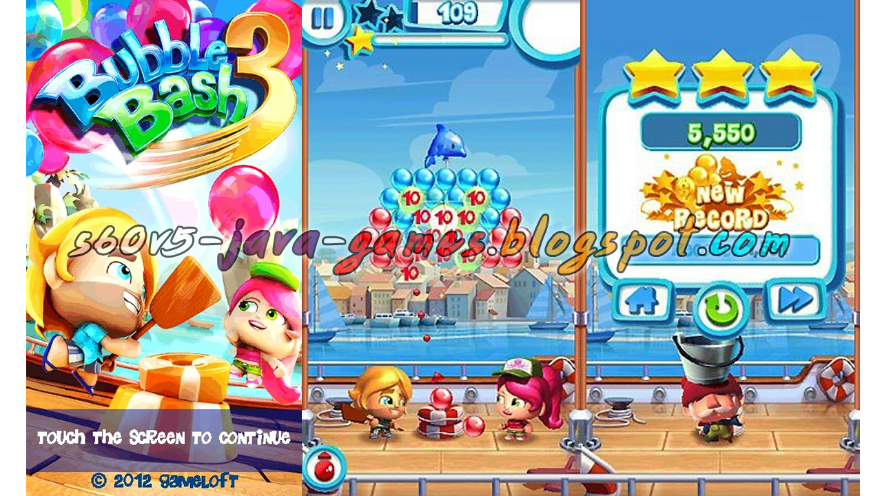 Bubble Bash 2 Game For Nokia E5 - risnaef